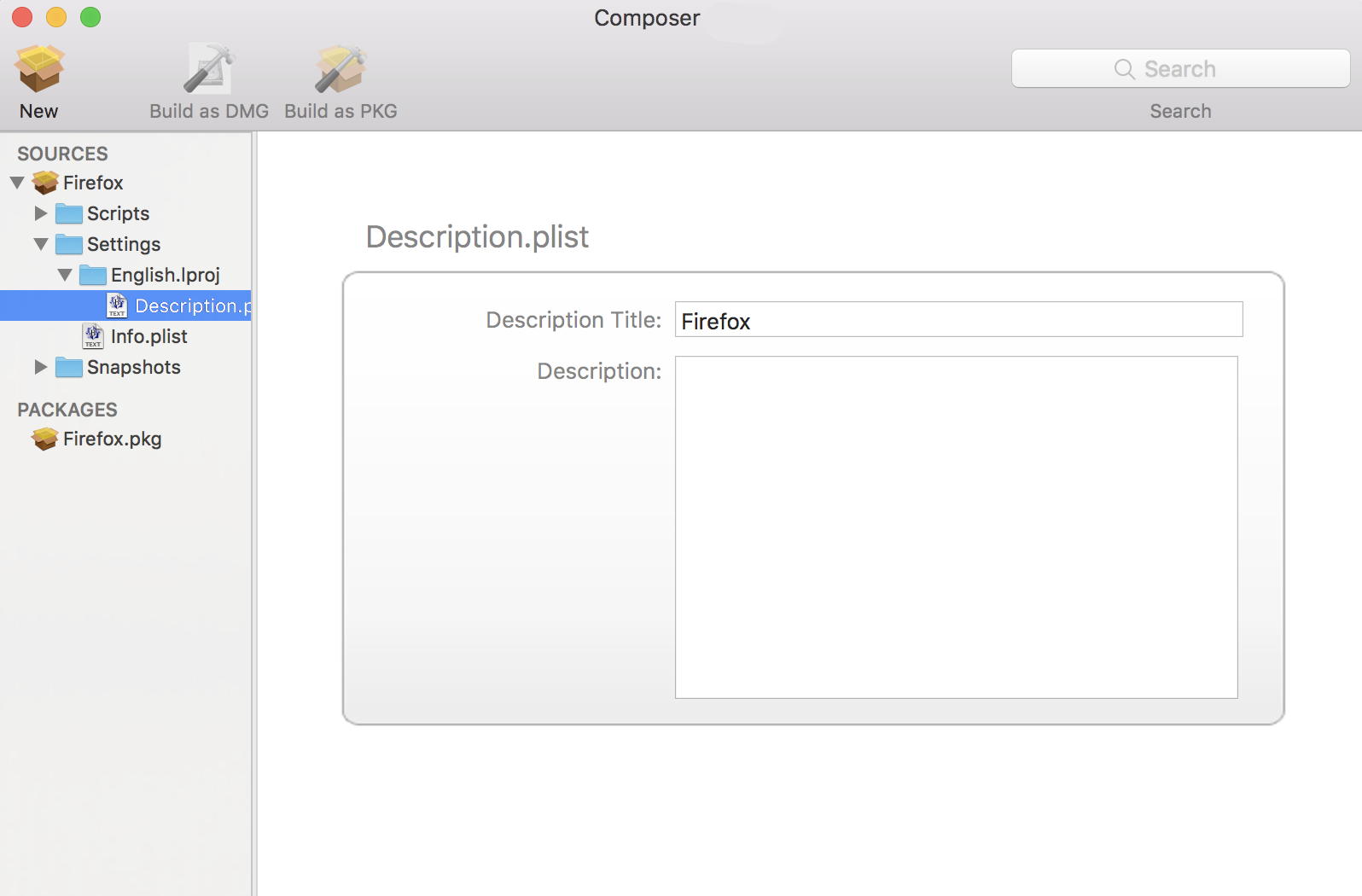 Edición de los archivos PLIST de los orígenes de paquetes - Guía del ...